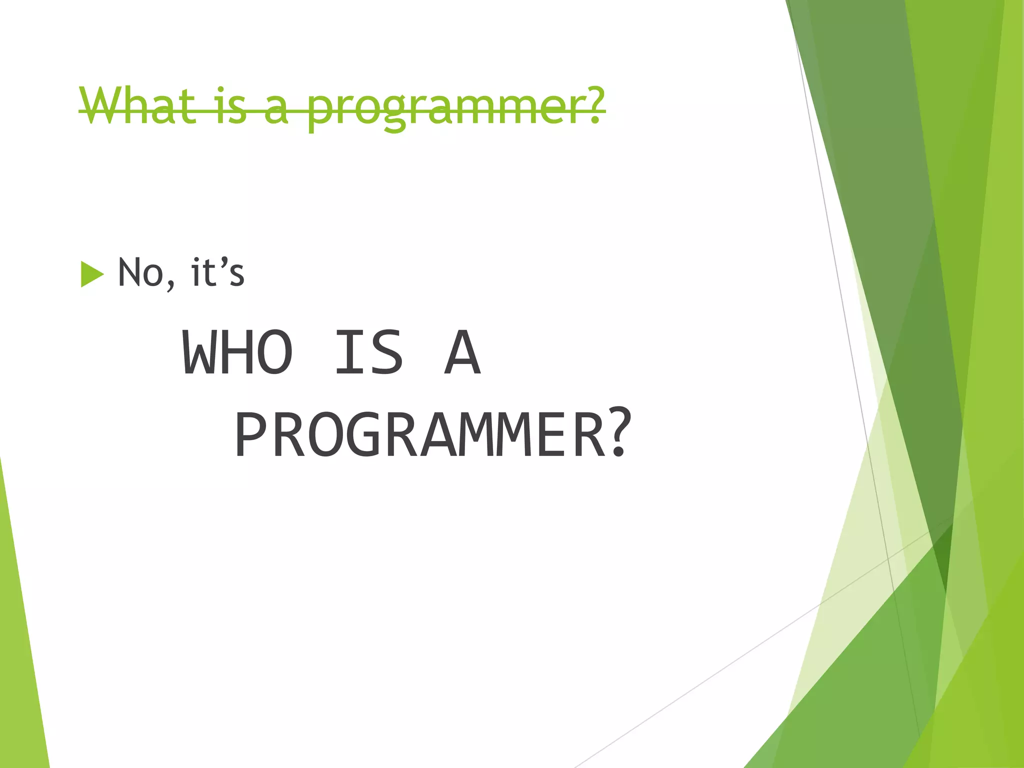 Enhance Your Programming Skills Ppt 8044