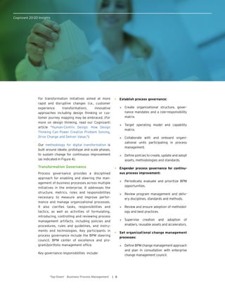 Enhancing Customer Value Through 'Top-Down' Business Process Management ...