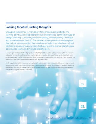 Enhancing Desirability: Five Considerations for Winning Digital Initiatives | PDF