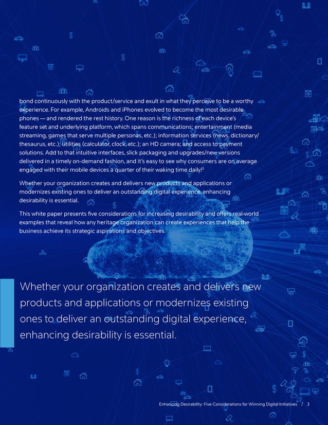 Enhancing Desirability: Five Considerations for Winning Digital Initiatives | PDF