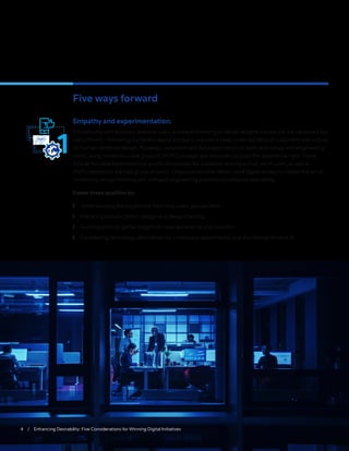 Enhancing Desirability: Five Considerations for Winning Digital Initiatives | PDF