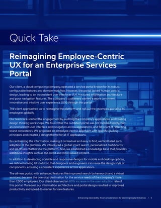 Enhancing Desirability: Five Considerations for Winning Digital Initiatives | PDF