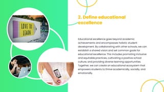 Enhancing Educational Excellence the Power of School Collaboration | PDF