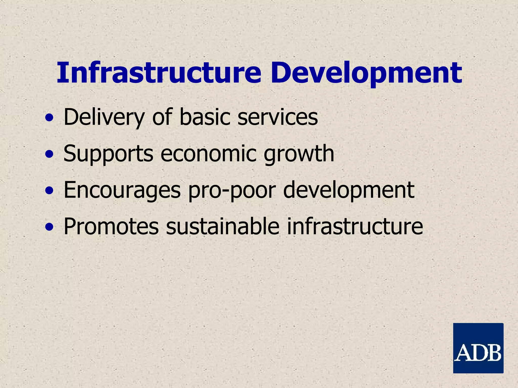 Enhancing Effective Regulation of Infastructure and Utility Services | PPT