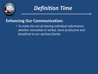 Enhancing Our Communication | PPT