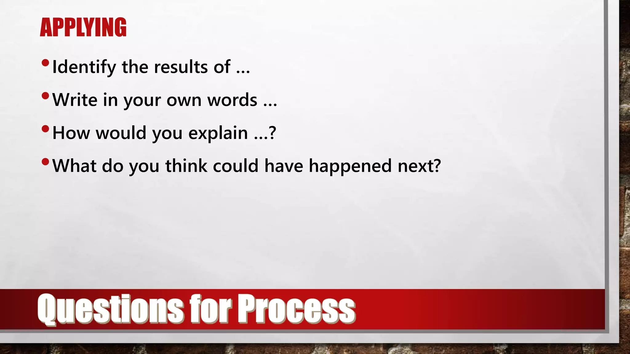 Enhancing Test Questions Using KPUP Format | PPTX