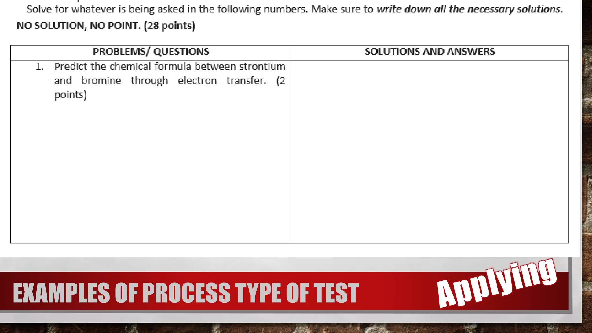 Enhancing Test Questions Using KPUP Format | PPTX