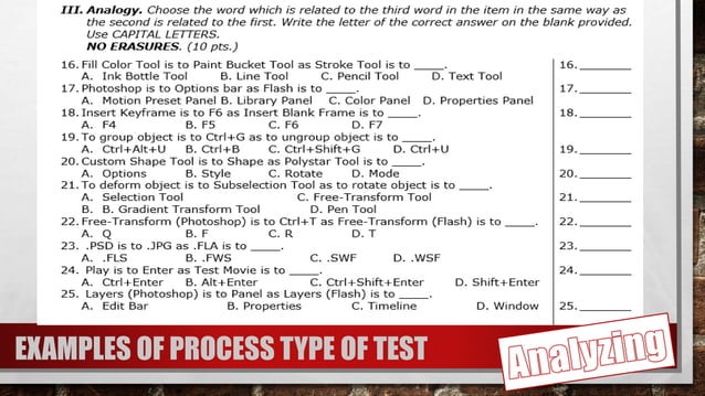 Enhancing Test Questions Using KPUP Format | PPTX