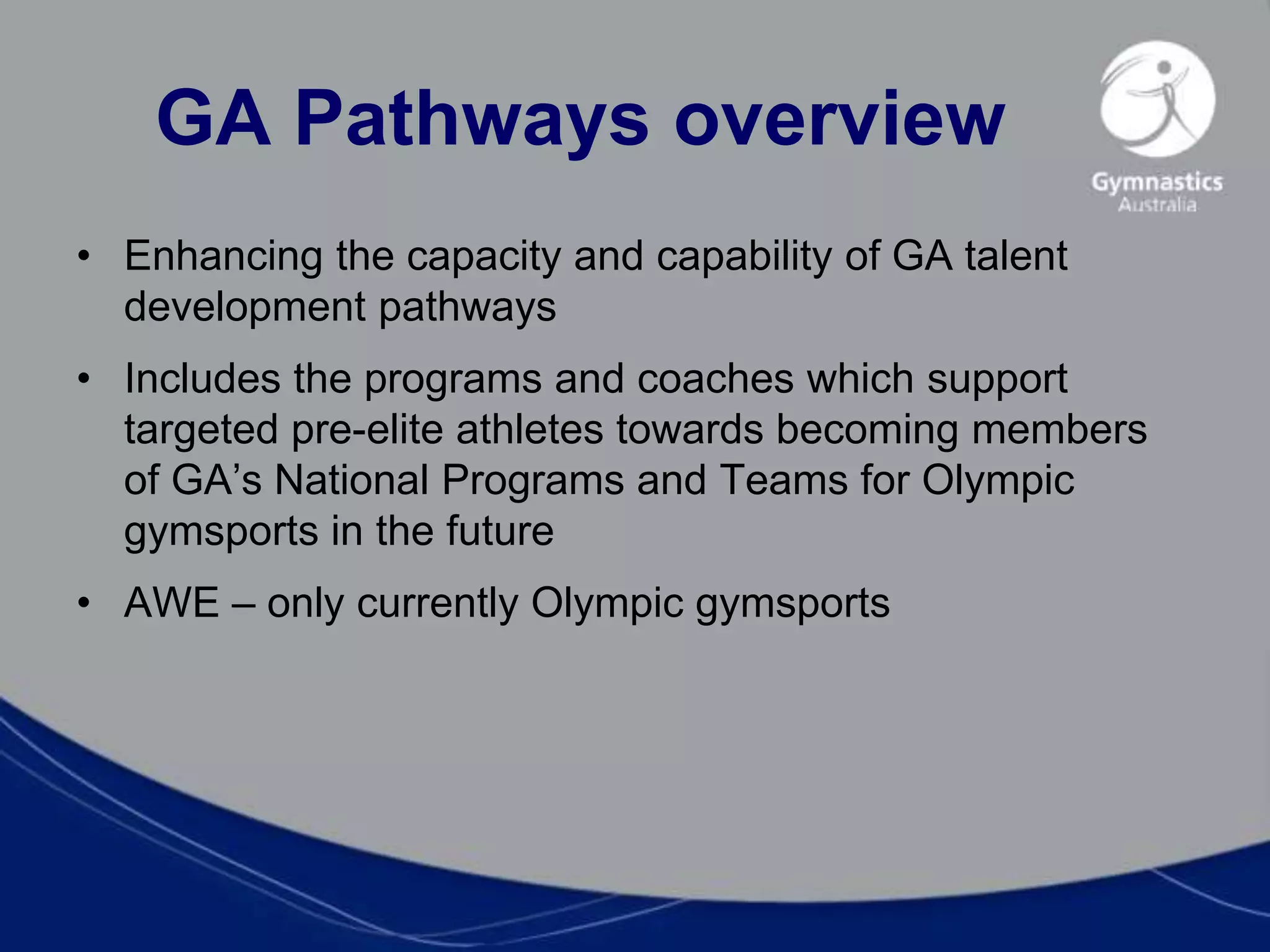 Enhancing the capacity and capability of talent development pathways | PPTX