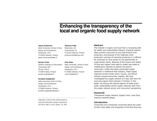 Enhancing the-transparency-of-the-local-and-organic-food-supply-network ...