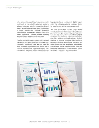 Enhancing the Utility Customer Experience: A Digital Framework | PDF