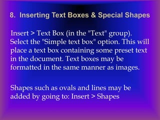Enhancing a Microsoft Word Document.pptx
