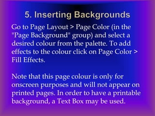 Enhancing a Microsoft Word Document.pptx