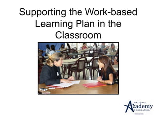 Enhancing and assessing your work based learning plan nyc series #2 | PPT