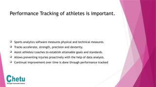 Enhancing Athlete Performance Through Sports Analytics. | PPTX