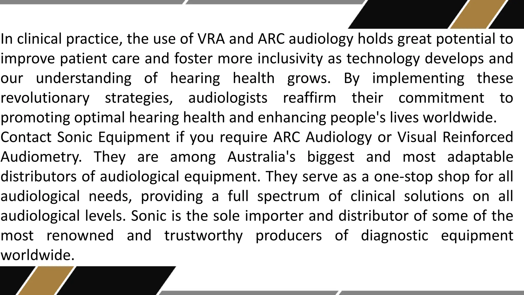 Enhancing Audiology Practices The Advantages of Visual Reinforced ...