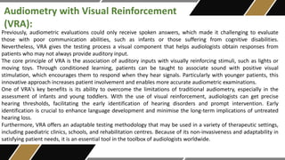 Enhancing Audiology Practices The Advantages of Visual Reinforced ...