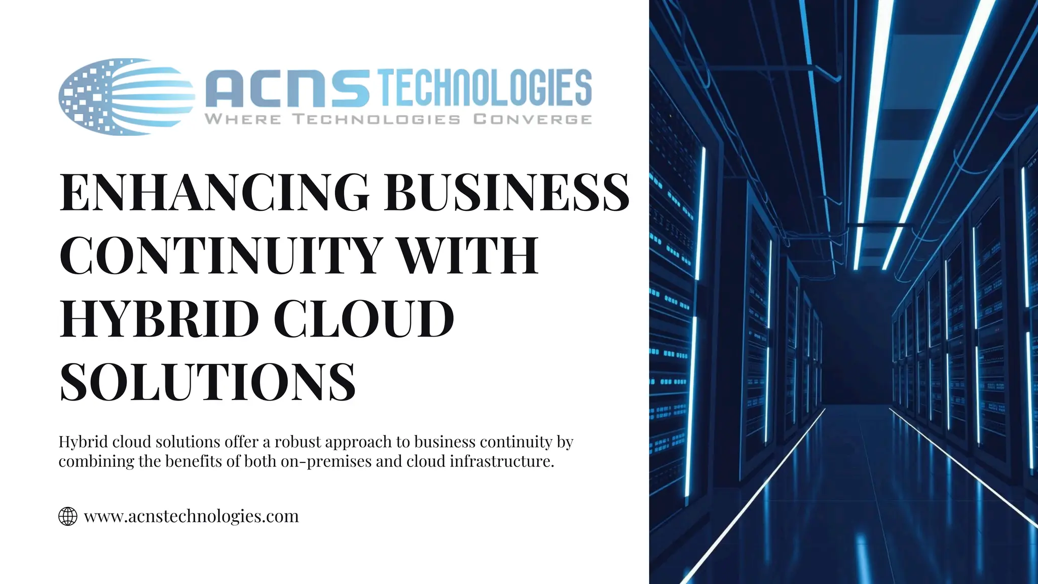Hybrid Cloud Solutions for Business Continuity & Security | PPT