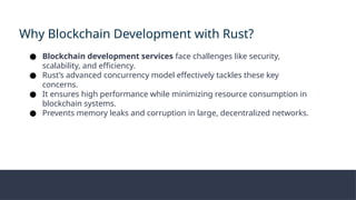 Enhancing Business Efficiency in Blockchain Development with Rust.pptx