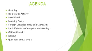 Enhancing collaboration in the world languages classrooms | PPTX