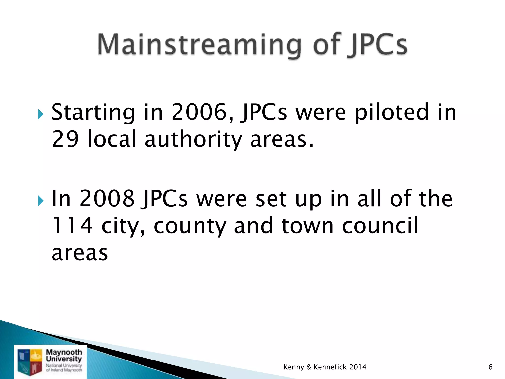 Enhancing community ownership of policing kennedy sept 2014 | PPTX | Law