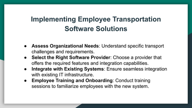 Enhancing Corporate Efficiency with Employee Transport Management ...