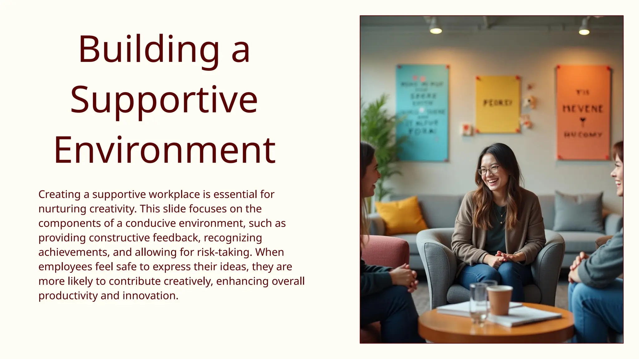 enhancing creativity in the workplace through various methods.pptx