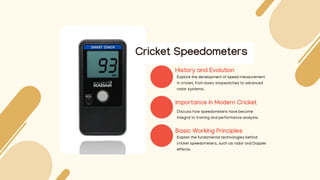Enhancing Cricket Performance: The Role and Technology of Speedometers ...
