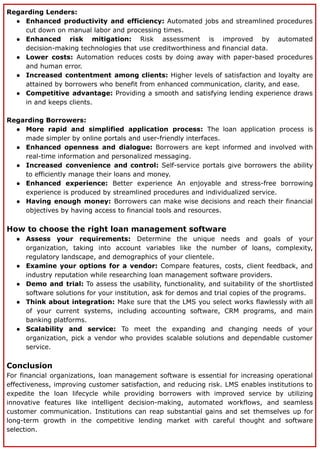 Enhancing Customer Experience With Loan Management Software_ Key Features And Benefits.pdf