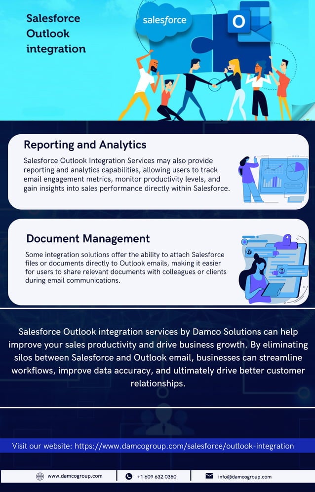 Enhancing Customer Relationships with Salesforce Outlook Integration Services | PDF