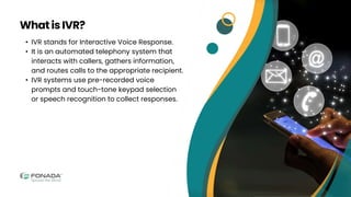 Enhancing Customer Service with Multi-Level IVR | PPT