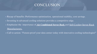 Enhancing Data Center Efficiency Air Conditioned and Self-Cooling ...
