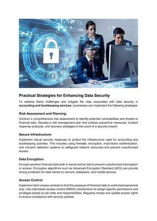 Enhancing Data Security in Accounting and Bookkeeping Processes.pdf | Business Accounting ...