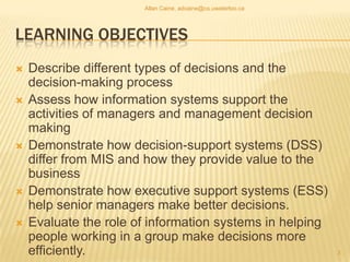 Enhancing Decision Making | PPT