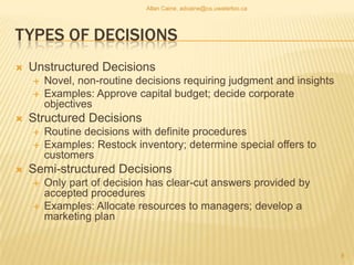 Enhancing Decision Making | PPTX