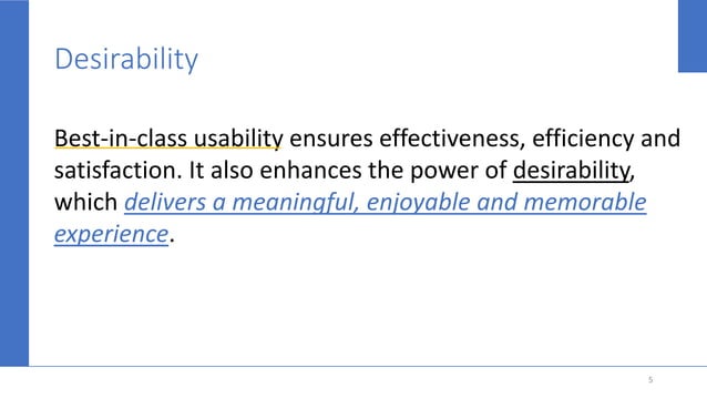 Enhancing Desirability: Five Considerations for Winning Digital Initiatives | PDF