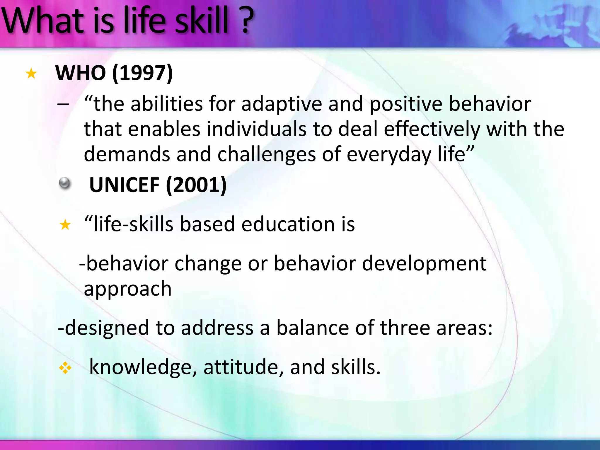 Enhancing Life Skill for Learning to Live Together | PPTX