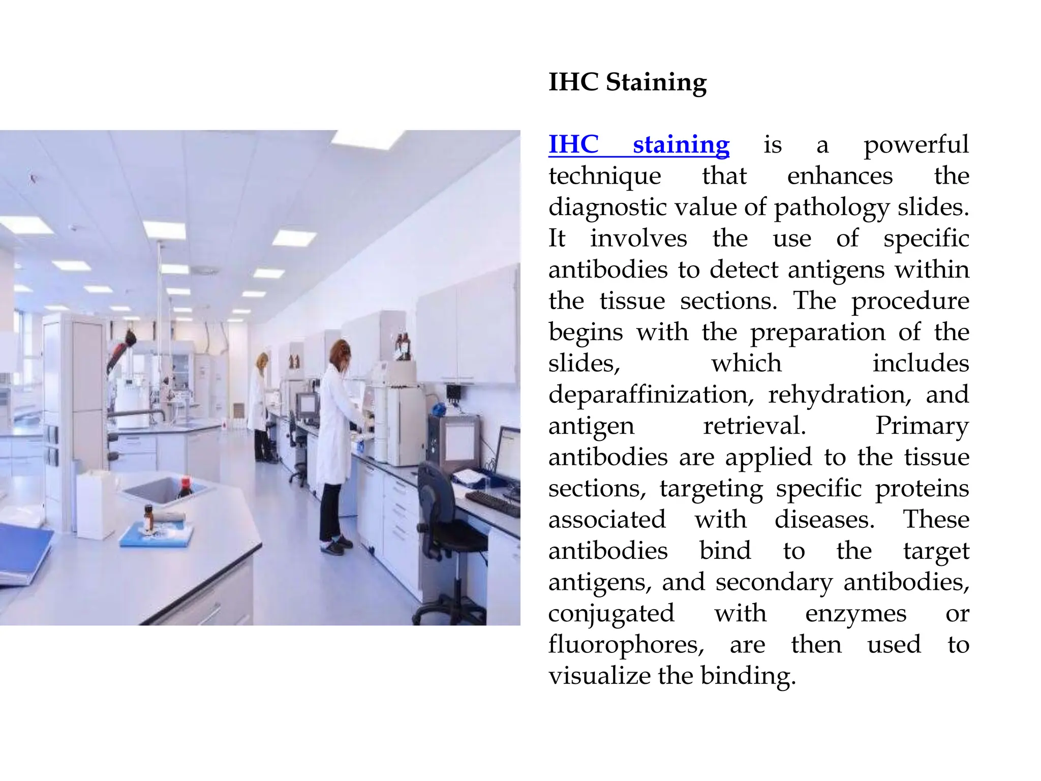 Enhancing Disease Diagnosis with Pathology Slides and IHC Staining.pptx