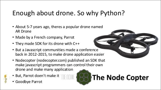 Enhancing drone application development using python and dronekit Enhancing drone application development using python and dronekit