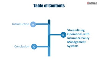 Enhancing Efficiency with Advanced Insurance Policy Management Systems ...