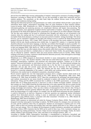 Enhancing efl readers’ metacognition | PDF