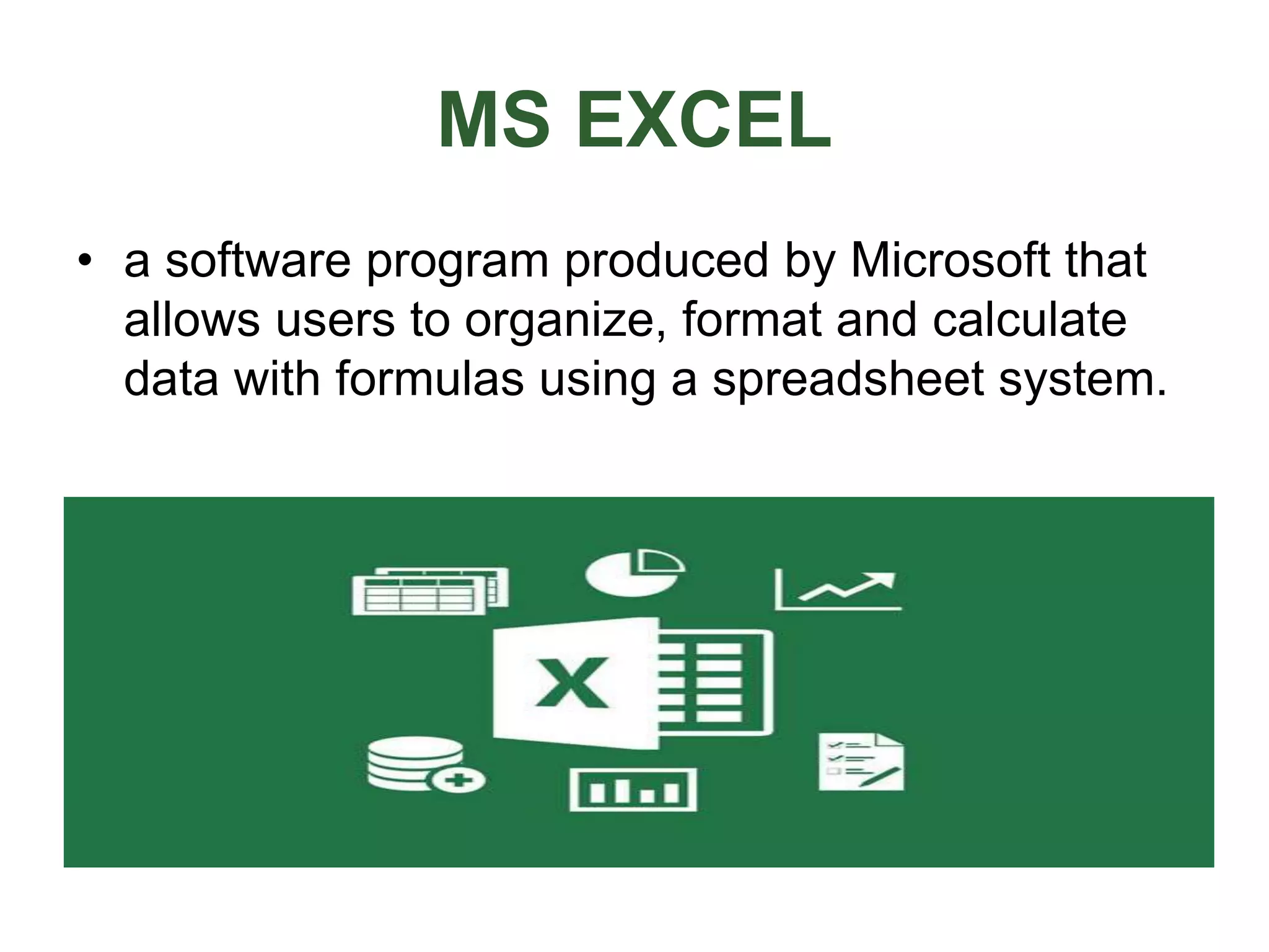 ENHANCING ICT SKILLS ON MS EXCEL.ppt