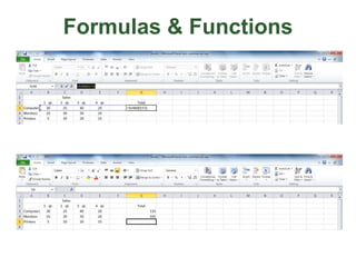 ENHANCING ICT SKILLS ON MS EXCEL.ppt