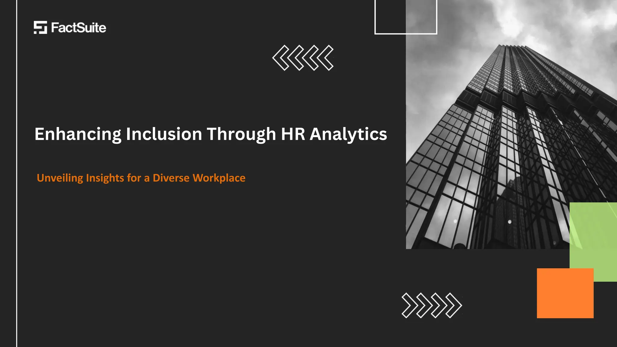 Enhancing Inclusion Through HR Analytics | PPT