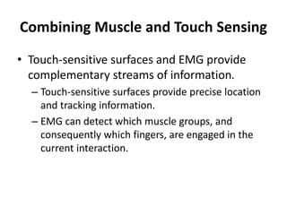 Enhancing input on and above the interactive surface | PPT