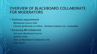 CTE Triton: Enhancing Instruction via Blackboard Collaborate | PPT