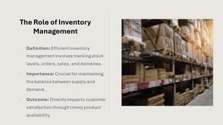 Enhancing Inventory Management to Boost Customer Satisfaction | PDF