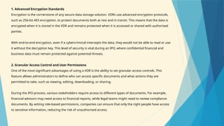 Minimise risk during IPO with advanced document control | PPTX