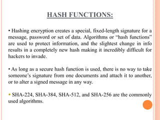 Enhancing lan using cryptography and other modules | PPTX