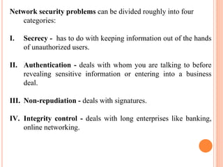 Enhancing lan using cryptography and other modules | PPTX
